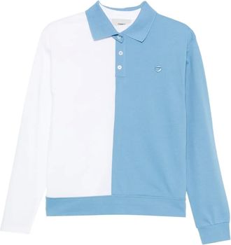 Coperni Zweifarbiges Poloshirt - Blau