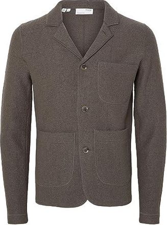 Selected SELETED HOMME Blazer en Tricot Slhnealy W Noos Cardigan, Morel