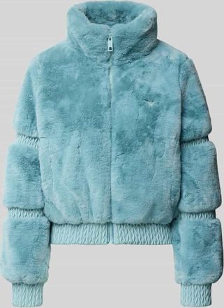 Guess Jacke aus Kunstfell mit Stehkragen Modell CARLA