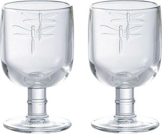 La Rochère La Rochere Libellules Libellules Wein-/Wasserglas, 280 ml, 2 Stück