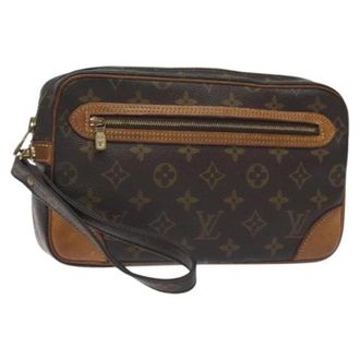 Louis Vuitton Pre-owned Canvas clutches - - Pre-owned - Damen - Braun - ONE SIZE
