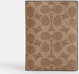 Coach Reisepass-Kartenetui aus Signature-Canvas