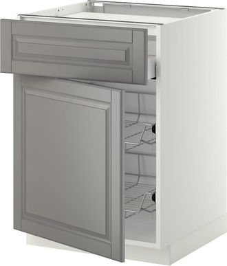 IKEA METOD / MAXIMERA Unterschr.f Kochf/Schubl./2Drkörbe