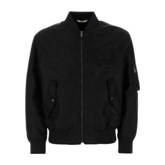 Valentino Garavani Nylon Bomberjacke - - Jackets - Herren - Schwarzk - M