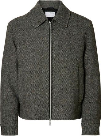 Selected Herren Übergangsjacke mit recycelter Wolle SLHPHILIP LANO