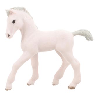 Pretyzoom K&uuml;nstliche Pferdefigur Aus Plastik Realistische Kleine Pferdestatue Dekoratives Fotorequisit F&uuml;r Wohndekor Und Sammlungen