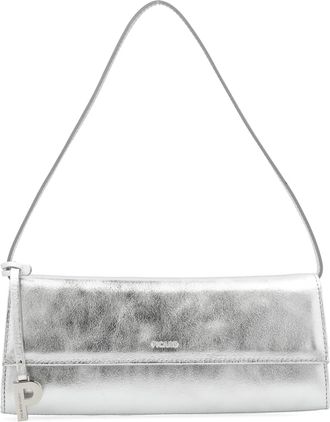Picard Abendtasche Damen Silber Matt Auguri | Schultertasche aus Echtleder mit kurzem Trageriemen | Clutch Elegant, Modern, Hochwertig | kleine Handtasche