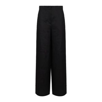 Max Mara Garibo Wide-Leg Hose - - Trousers - Damen - Schwarzk - S