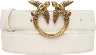 Pinko Pinko - Love Berry Belt - Femme - Accessoires - Blanc - Taille: S