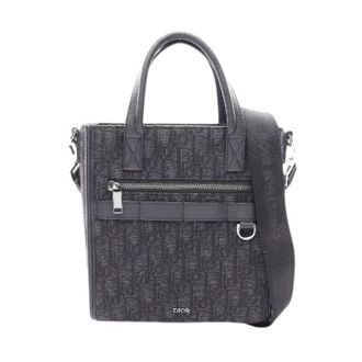 Dior Pre-owned Safari Oblique 2way Handtasche - - Pre-owned - Herren - Schwarzk - ONE SIZE