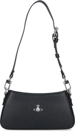 Vivienne Westwood Hobo Bags - Tasha Shoulder Bag In Black Fabric - Gr. unisize - in Schwarz - f&uuml;r Damen