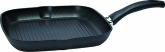 Ballarini Ballarini Rialto Grillpfanne 28 x 28 cm 939F40.28 aus Aluminium antihaftbeschichtet Temperaturkontrolle Made in Italy