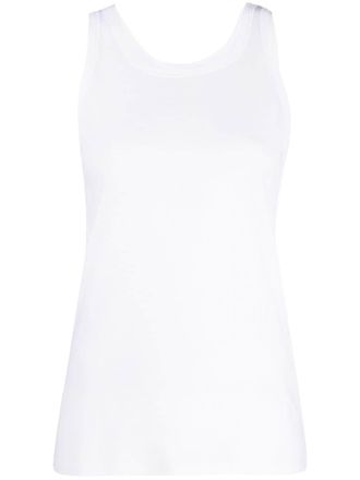 The Row débardeur Frankie en coton biologique - Blanc