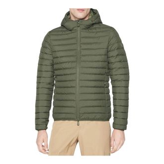 Save The Duck Luke Hooded Puffer Jacket - - Jackets - Herren - Gr&uuml;n - M