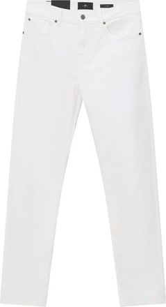 7 For All Mankind Homme, Jeans, Blanc, Taille: W31 L34 Jeans droits