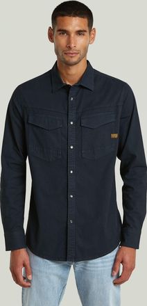 G-Star Dakota Slim Hemd - Dunkelblau - Herren