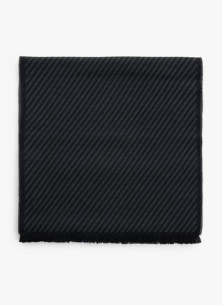 Saison 1865 Echarpe &agrave; imprim&eacute; chevrons en laine