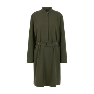 Marc Cain Hemdkleid mit G&uuml;rtel - - Dresses - Damen - Gr&uuml;n - XS