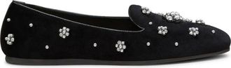 Stuart Weitzman Femme, Chaussures, Noir, Taille: 38 EU Coquelicot Loafer