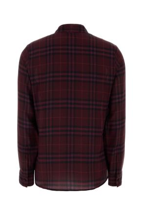 Burberry Acerpurpleipcheck Camicie Shirt