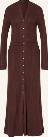 Maje Strickkleid braun