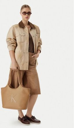 Calvin Klein Handtasche Bold Ck LV04F3562G Beige