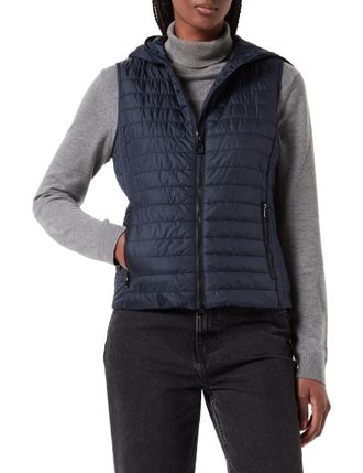 Geox W ASCYTHIA Damen Weste,Gothic Blue,48