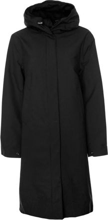 Welter Shelter Femme, Manteaux, Noir, Taille: 40 FR Parka &agrave; capuche