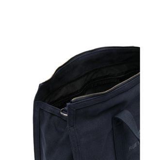 A.P.C. Canvas Top Handle Bag - Navy