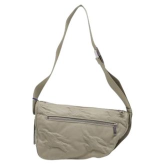Burberry Sac bandouli&egrave;re moyen mod&egrave;le Shield Pre-owned - Femme - Pre-owned - Gris - Taille: ONE Size