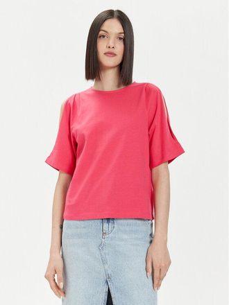 Benetton United Colors Of Benetton T-Shirt 3BL0D1078 Rosa Regular Fit