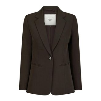 Neo Noir Conan Struktur Blazer - - Jackets - Damen - Braun - L
