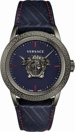 Versace Palazzo Empire Uhr - - Accessories - Herren - Blau - ONE SIZE