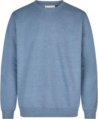 Cleptomanicx Sweatshirt Ligull mit kleiner M&ouml;wen-Stickerei