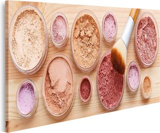 Islandburner Bild auf Leinwand Schminke Puder Make Up Studio Beauty Salon Bilder Wandbilder Poster IICA-1P