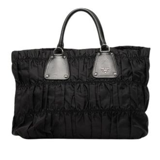 Prada Pre-owned Tessuto Tote Bag - - Pre-owned - Damen - Schwarzk - ONE SIZE