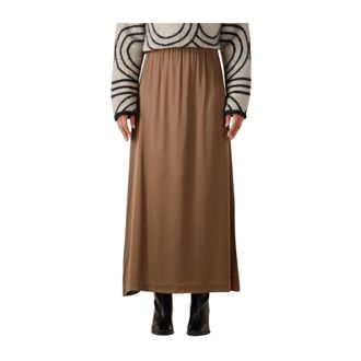 Second Female Ermine Rock - Vielseitig und Elegant - - Skirts - Damen - Beige - XS