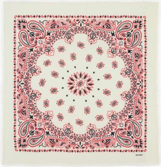 Kujten Grand bandana cachemire imprim&eacute; - Grand Bandana Hachiko Western