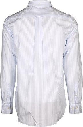 GANT REG Poplin Stripe Shirt Chemise À Rayures en Popeline Regular, Light Blue, 3XL Homme