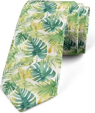 Generic Cravate Vert Jaune Classique Tie Tendance Cravate DAffaires Pour &Eacute;v&eacute;nements Remise De Dipl&ocirc;me C&eacute;l&eacute;brations