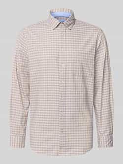Christian Berg Regular Fit Freizeithemd mit Button-Down-Kragen