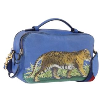 Gucci Pre-owned Vintage Cross Body Bag - - Pre-owned - Damen - Blau - ONE SIZE