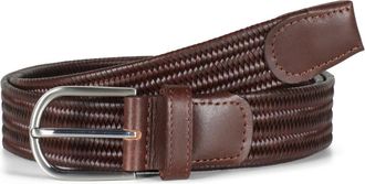 Howard London Homme, Accessoires, Brun, Taille: 85 CM Ceinture Tress&eacute;e &Eacute;lastique Asher