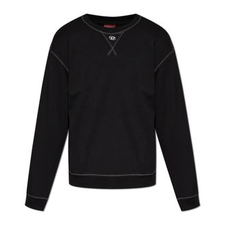 Diesel S-Norm-Tr Sweatshirt - - Sweatshirts & Hoodies - Herren - Schwarzk - L