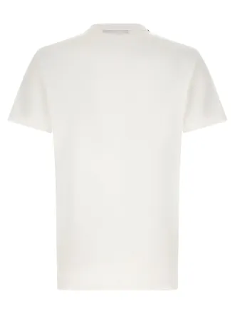 Dolce & Gabbana Logo-Embroidered Heraldic Patch T-Shirt - White