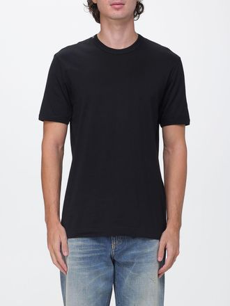 Dolce & Gabbana T-shirt basique &agrave; col rond en pur coton coupe slim