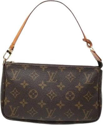 Louis Vuitton Pre-owned Pochette Accessoires - Femme - Pre-owned - Brun - Taille: ONE Size