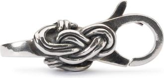 Trollbeads Savoy Knoten Verschluss aus Sterling-Silber in der Farbe Silber, TAGLO-00062
