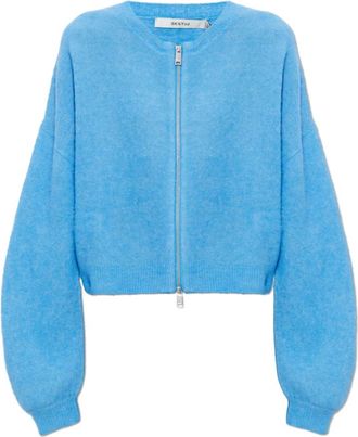 Gestuz Femme, Pulls, Bleu, Taille: 38 FR Gzsasi Cardigan