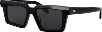 Off-white Windsor Sonnenbrille f&uuml;r einen stylischen Look - - Accessories - unisex - Schwarzk - 54 MM